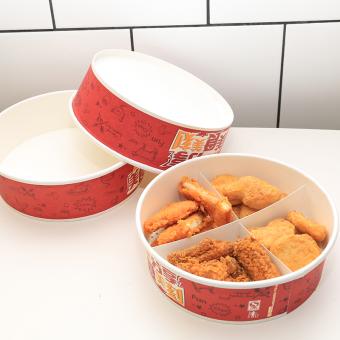Disposable Fast Food Chicken Packaging Paper Buckets Manufacturers ...